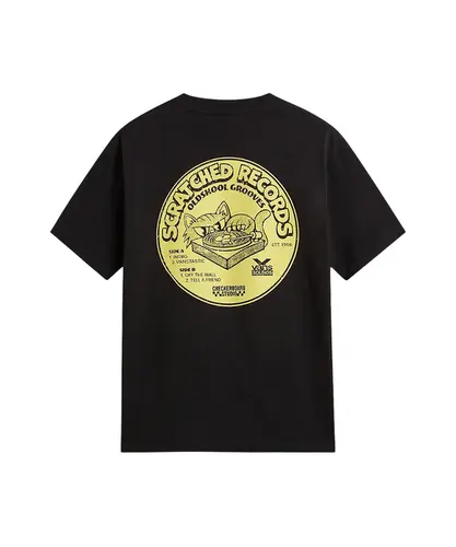 Camiseta Vans Scratched Records SS Black - Camiseta Vans Scratched ...