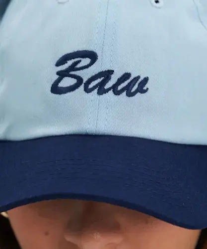 Boné Baw Dad Hat Baw Only Azul Claro - Boné Baw Dad Hat Baw Only Azul Claro - BAW