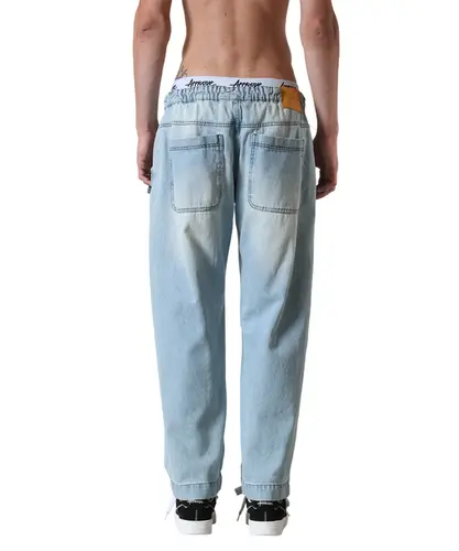 Calça Approve Jeanswear Reta Basic Azul Jeans - Calça Approve Jeanswear ...