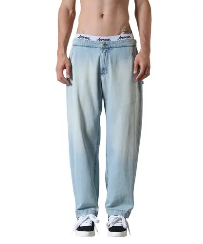 Calça Approve Jeanswear Reta Basic Azul Jeans - Calça Approve Jeanswear ...