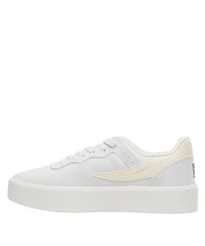 Tênis Fila Original Fitness Bold Feminino Branco Creme Preto - Tênis ...