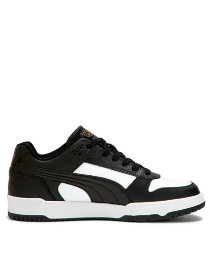 TENIS PUMA RBD GAME LOW BDP - Tênis Puma Rbd Game Low - Branco/Preto - PUMA